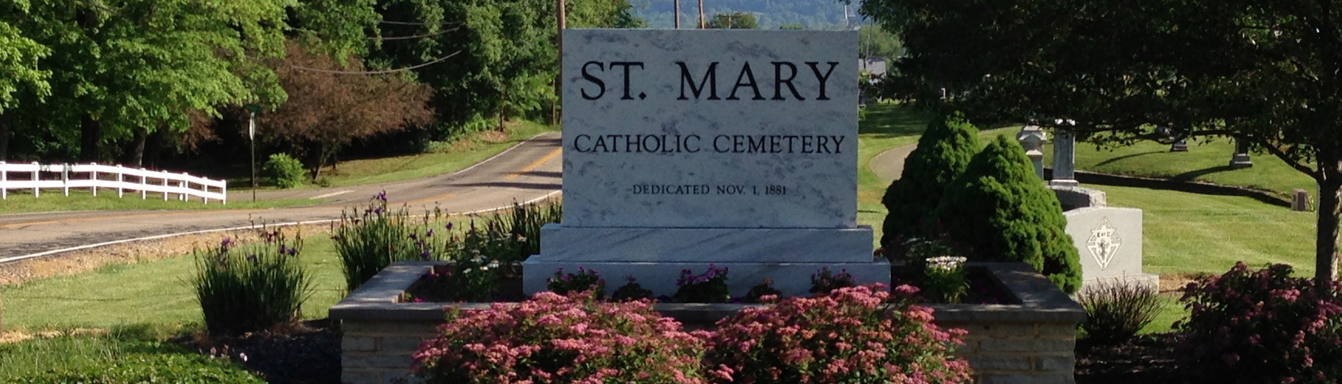 Cemetery The Basilica Of Saint Mary Of The Assumption Lancaster Ohio