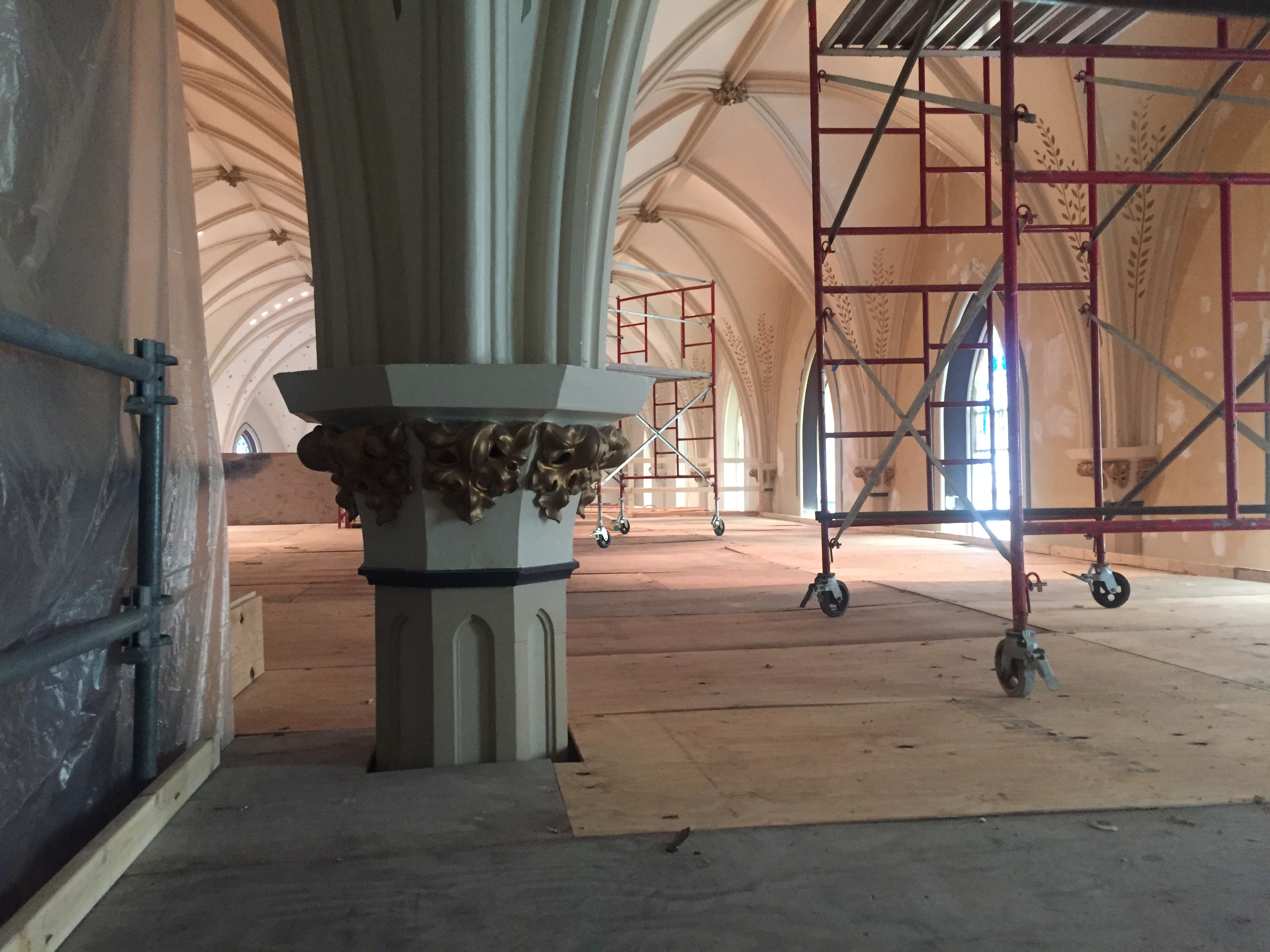 Parish Church Beautification Process 2 | Saint Mary of the Assumption ...