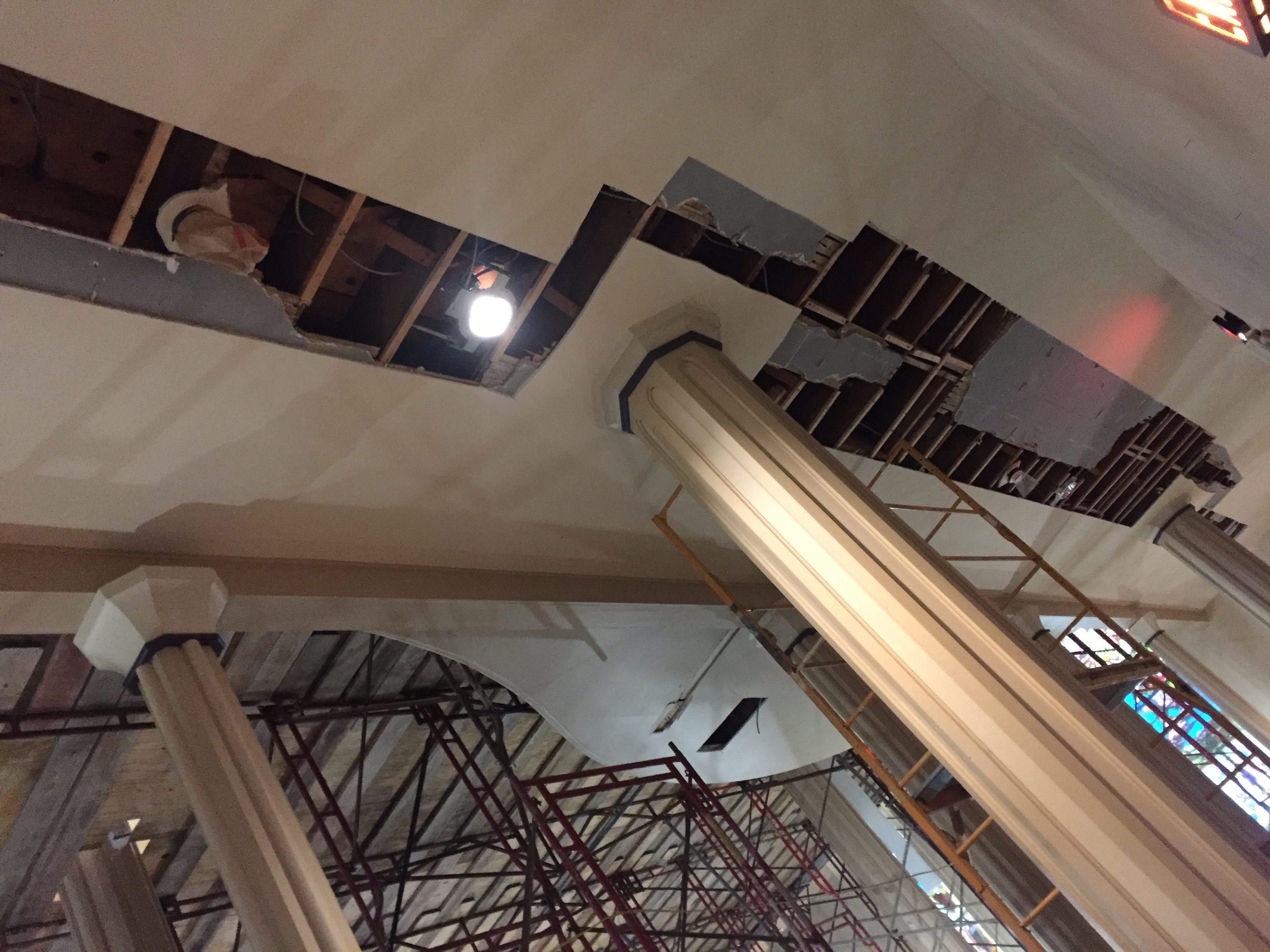 Parish Church Beautification Process 2 | Saint Mary of the Assumption ...