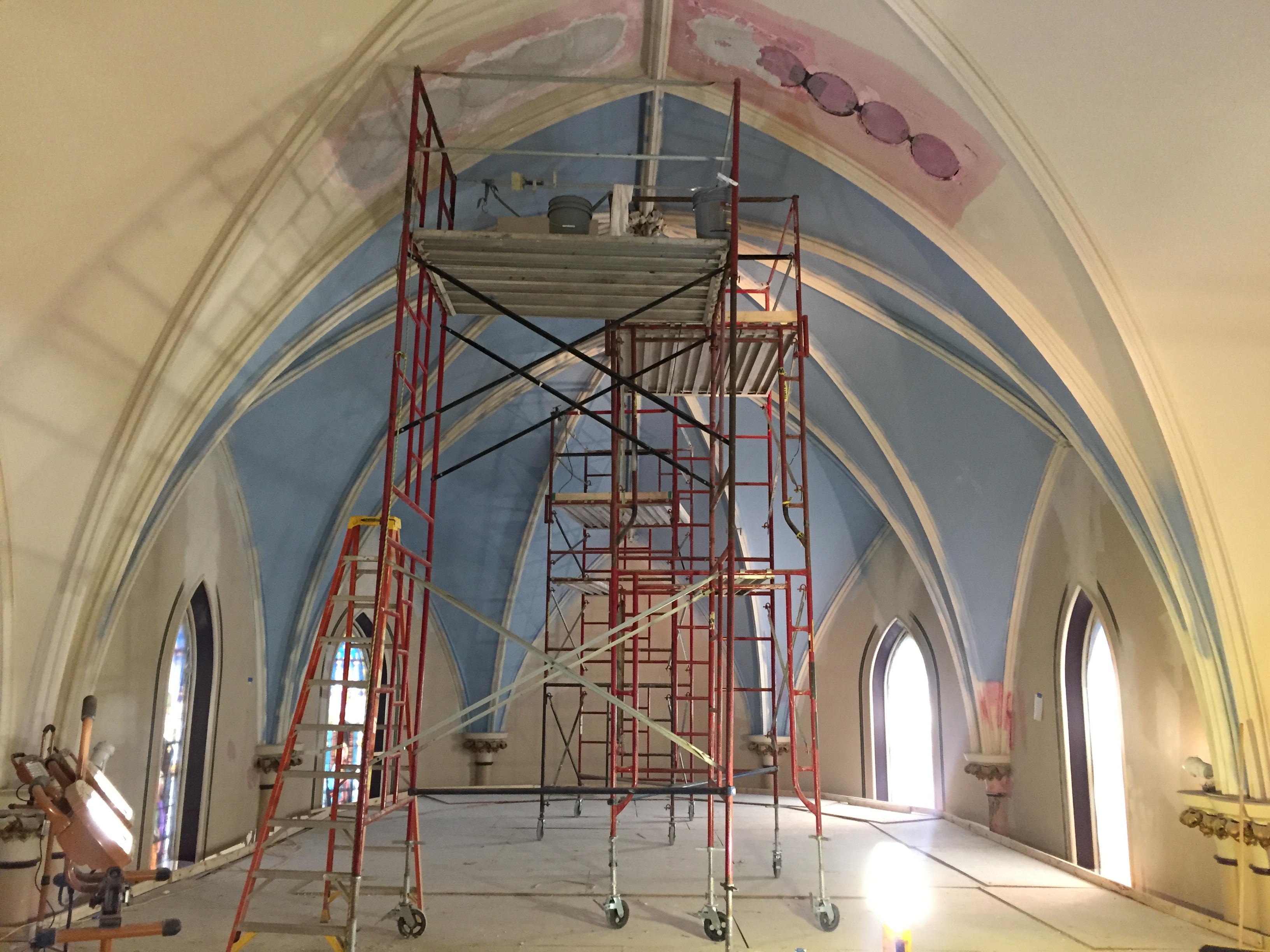 Parish Church Beautification Process 2 | Saint Mary of the Assumption ...